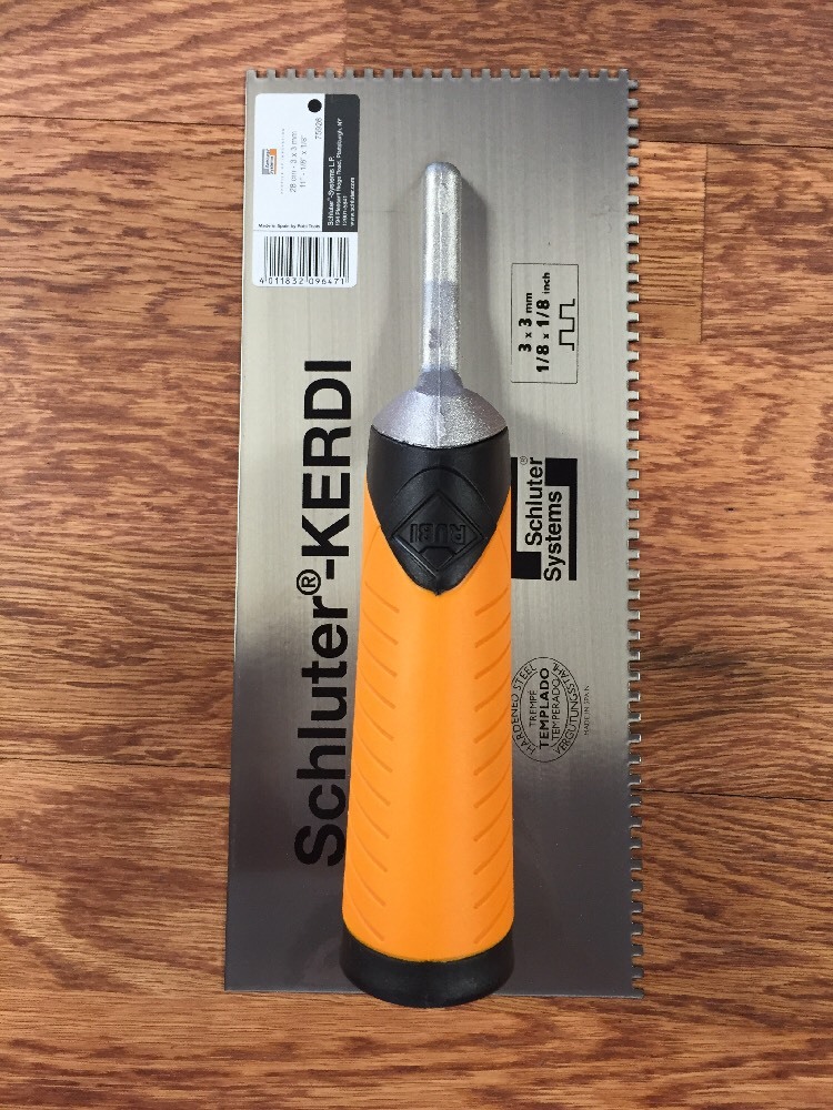 Schluter Kerdi Flooring Trowel | eBay