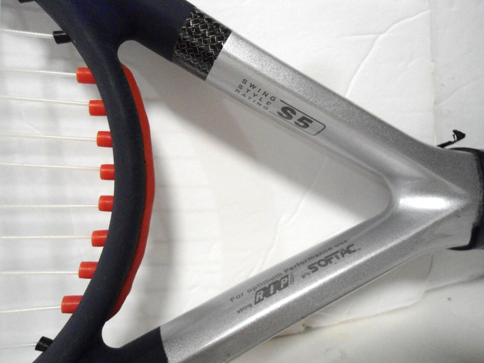 HEAD Ti.S5 XtraLong Tennis Racquet Comfort Zone Titanium Racket Grip ...