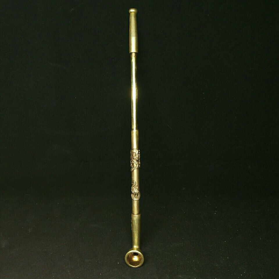 Old Vintage Retro Pipe Pot Copper Pipe Handmade Retractable Long ...