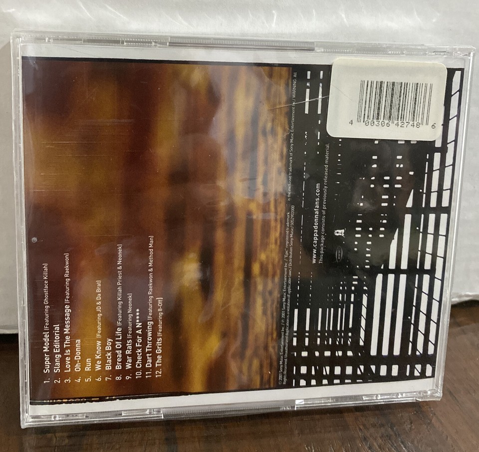 Cappadonna Hits [PA] by Cappadonna (CD NEW Nov-2001) | eBay