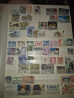 Stamp Album Full Of Stamps 1920s - 2000s | eBay UK