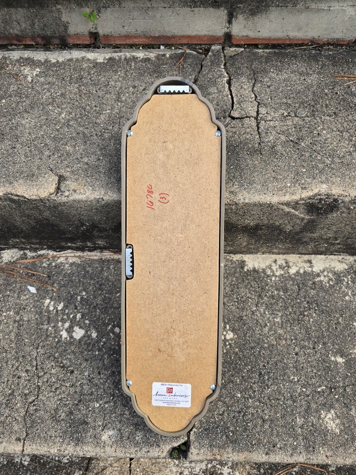 Vintage Syroco Homco Style Accent Wall Mirror Hollywood Regency Gold ...