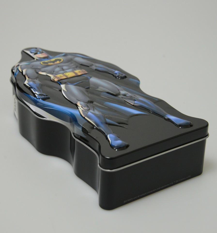 Batman Tin Box Bank DC Comics 3D Figure Coin Bank Collectable Birthday ...