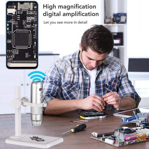 MS4 Wireless Handheld Digital Microscope 1000X USB WiFi Microscope For ...