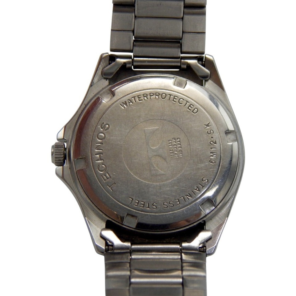 Technos Skydiver 6M12-SK – Professional Diver’s Watch – 150M Water ...