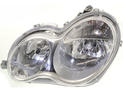 Replacement AP 17SJ52J Left Headlight Fits 2005 Mercedes C240 Headlight ...