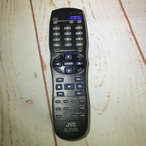 JVC RM-SXV006A DVD Player Remote Control for XVS400BK XVS402SL XVS500 ...