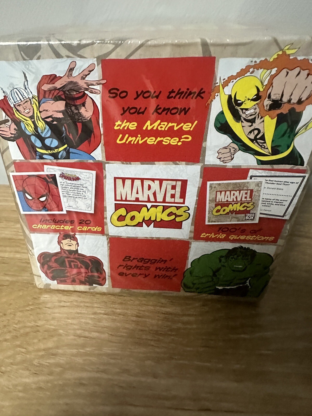 Marvel Comics Trivia Box Card Game – La Paz County Sheriff's Office ...