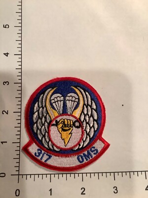 U.S.A.F. 317 OMS SQUADRON PATCH | eBay
