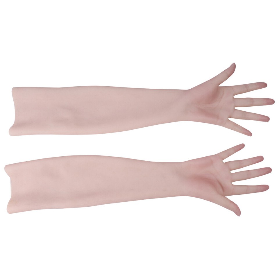 High Simulation Realistic Silicone Female Gloves for Crossdresser Cover ...
