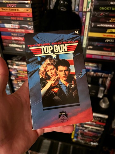 Top Gun Betamax BETA TAPE 1987 Tom Cruise Paramount NOT VHS like new ...
