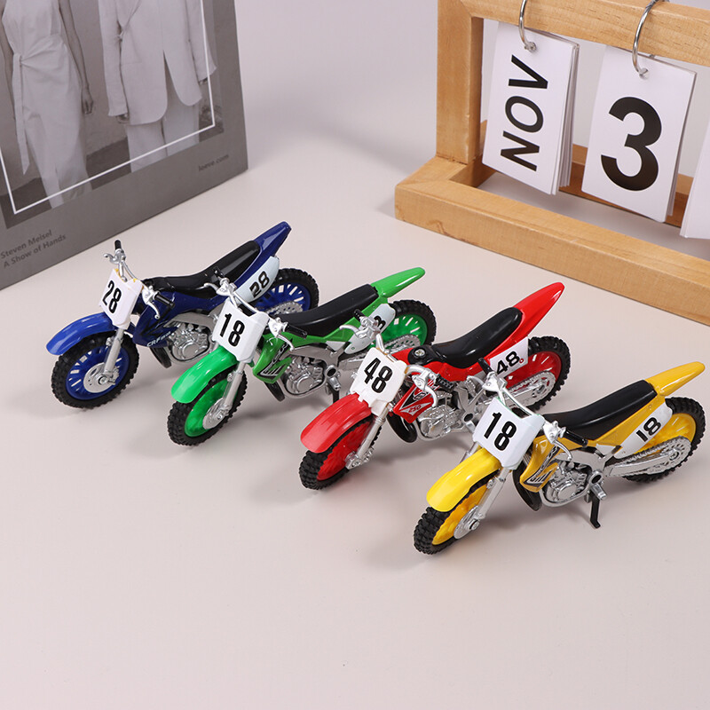 Simulated Motocross Motorcycle Model Toy Adventure Motorcycle Model Kid ...