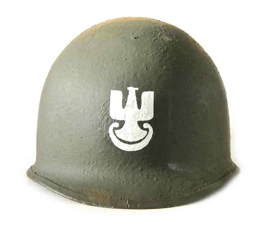 Polish Helmet Stencil Cold War Polski Kask Wzornik szablon POLSKA 1970s ...