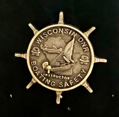Wisconsin DNR Boating Safety Instructor Collectible Lapel Pin | eBay