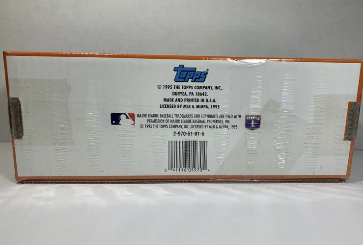 1995 Topps Complete Set-677 Baseball Trading Cards-New Factory Sealed ...