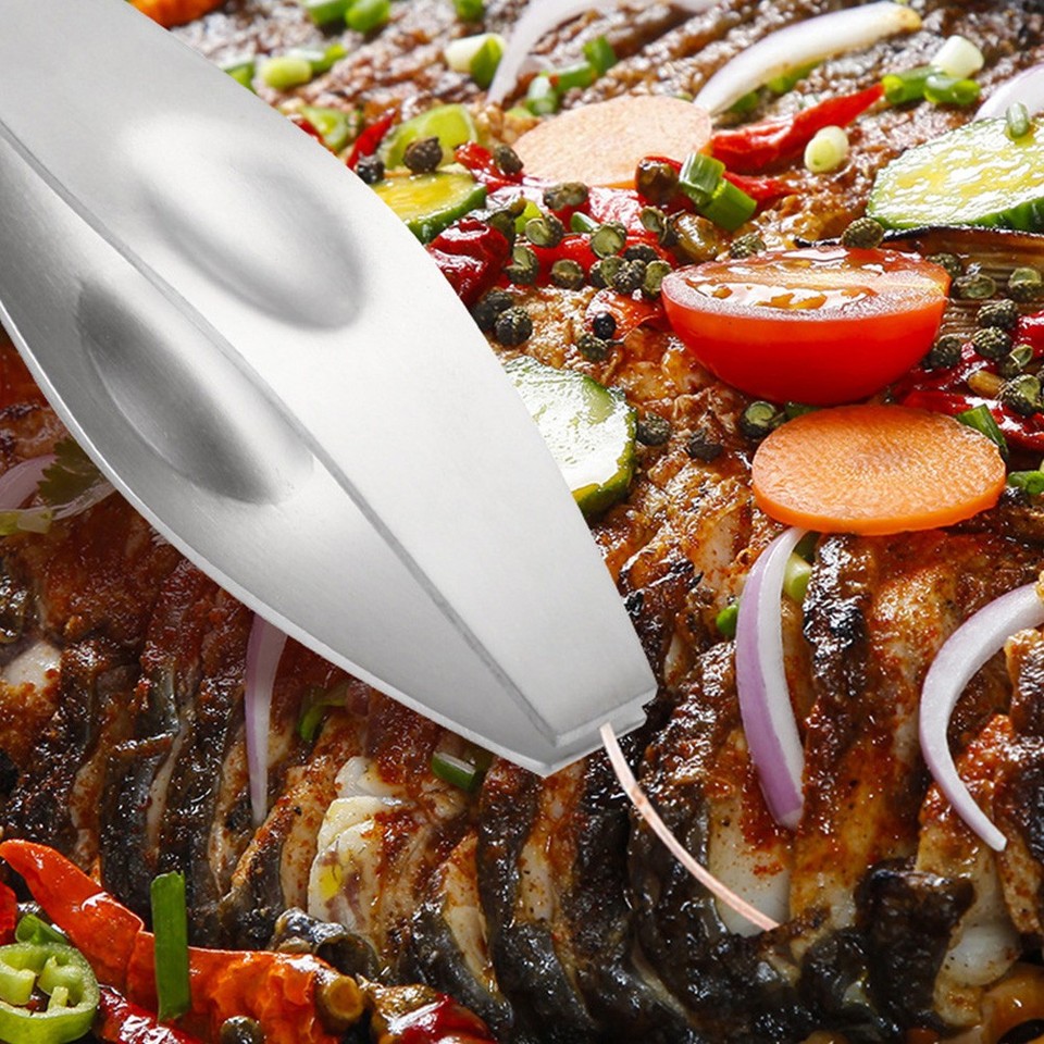 3 Pcs Hair Plucking Clip Food Tweezer Fish Bone Tweezers Professional ...