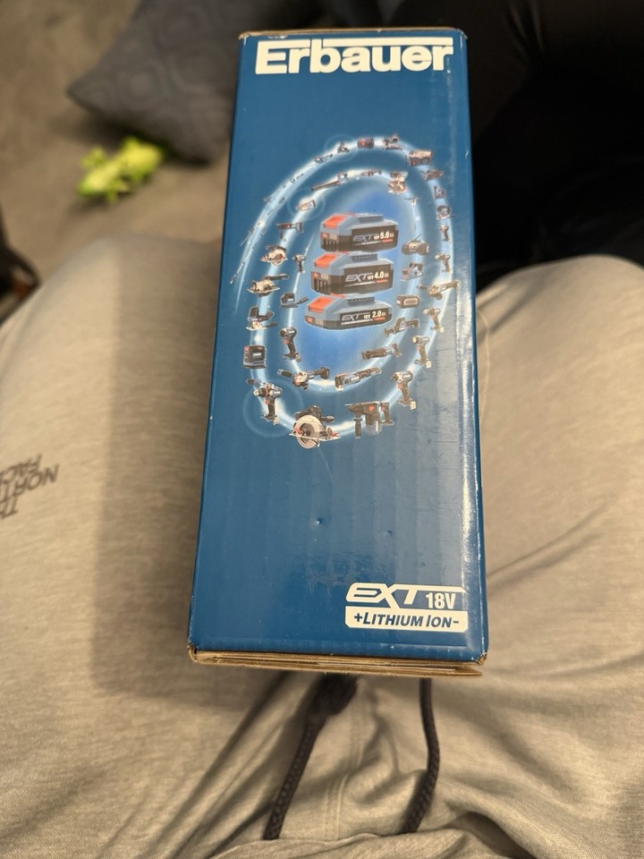 Erbauer Impact Driver Cordless 18V Li-Ion ERI1093IPD Brushless Compact ...