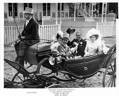 Rosemary Harris Louis Jourdan Rex Harrison Rachel Roberts in horse- Old ...