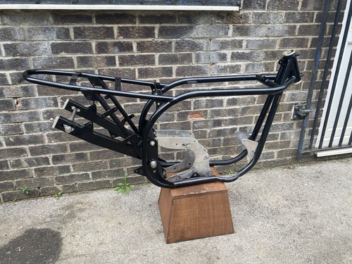 Manx Norton Replica Frame BSA Goldstar Triton Cafe Racer Dresda | eBay UK