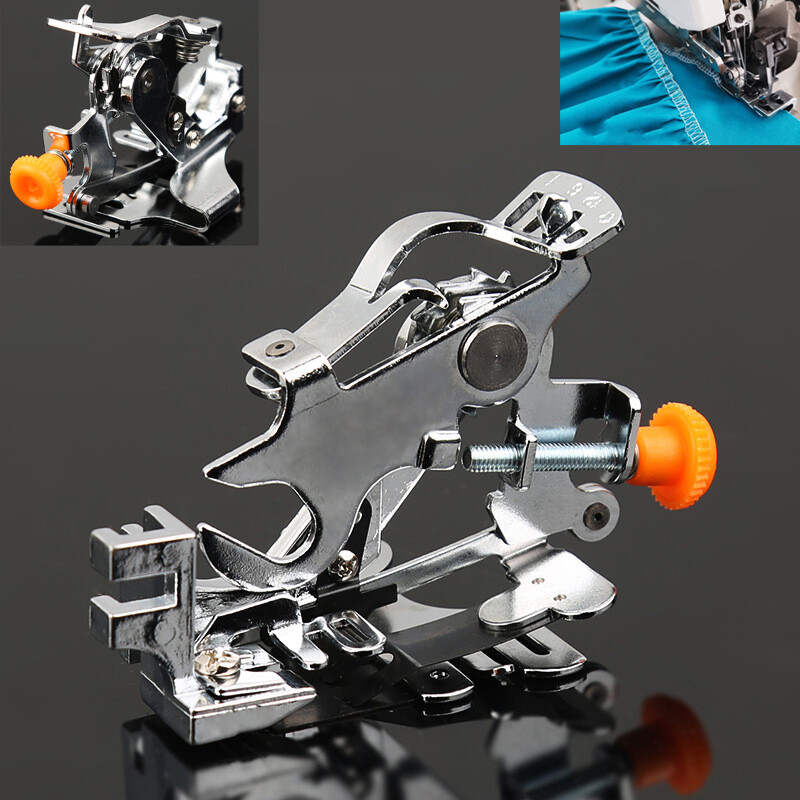 Ruffler Presser Foot Low Shank Pleated Sewing Machine Crimping ...