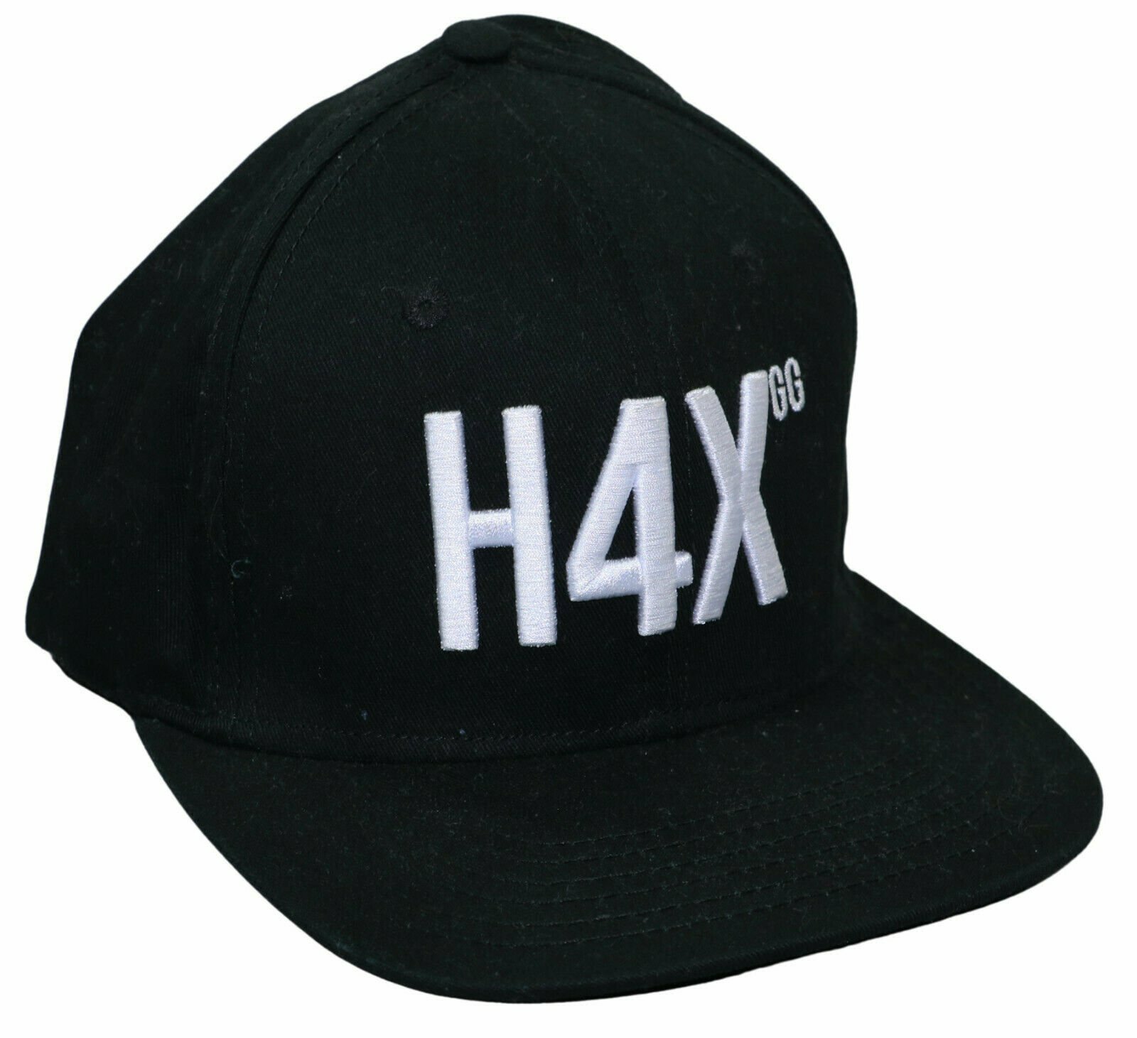 H4X Embroidered Logo Solid Color Snapback Baseball Cap Hat One Size NWT ...
