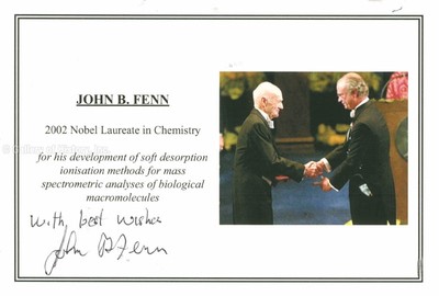 JOHN B. FENN - PHOTOGRAPH SIGNED | eBay