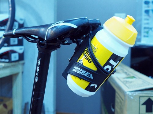 Saddle Rail Water Bottle Cage Mount / Behind Saddle Bottle Holder ...