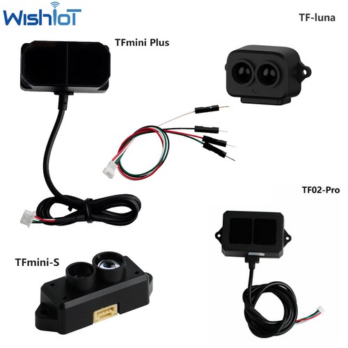 TFmini-S Plus Lidar Range Finder Sensor Single-point Micro Ranging ...
