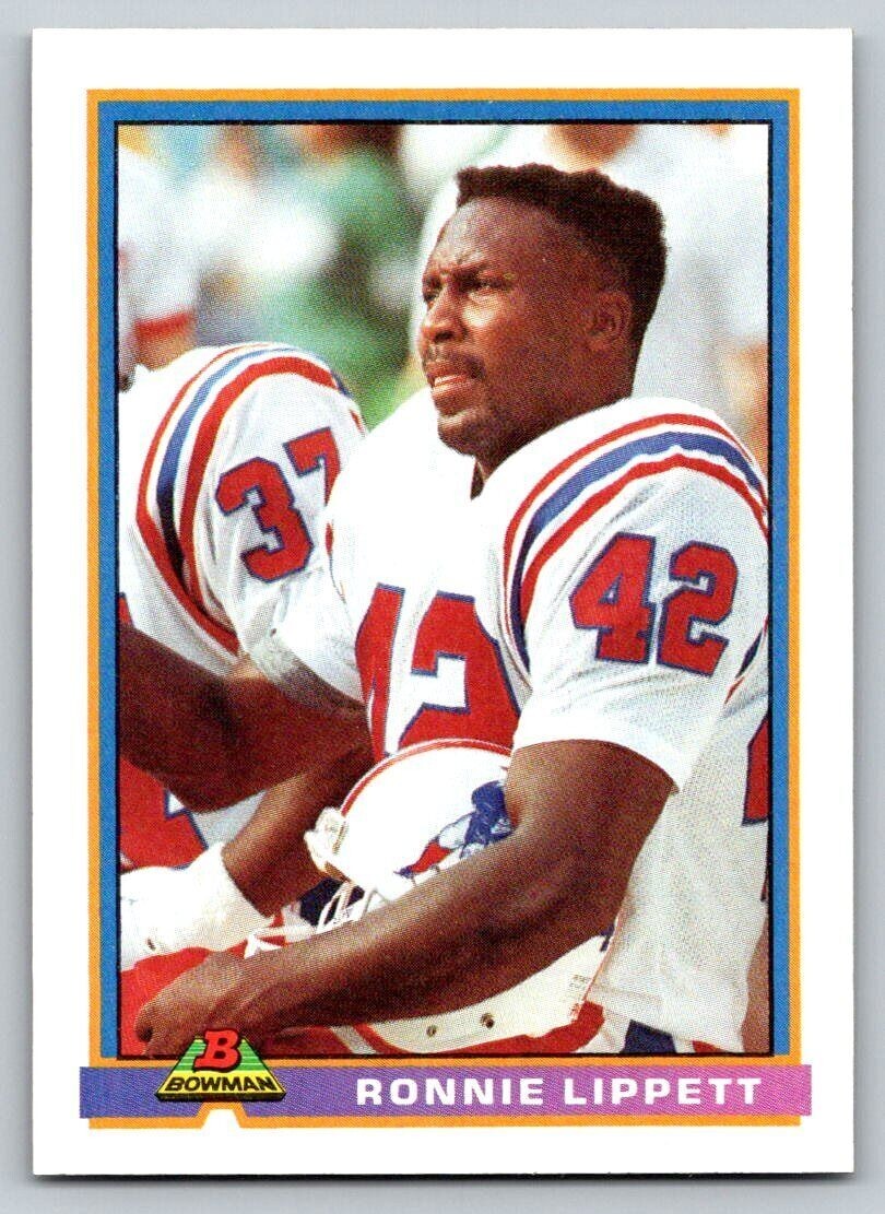 1991 Bowman #335 Ronnie Lippett New England Patriots | eBay