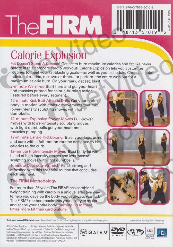 The Firm - Calorie Explosion New DVD 18713570192 | eBay