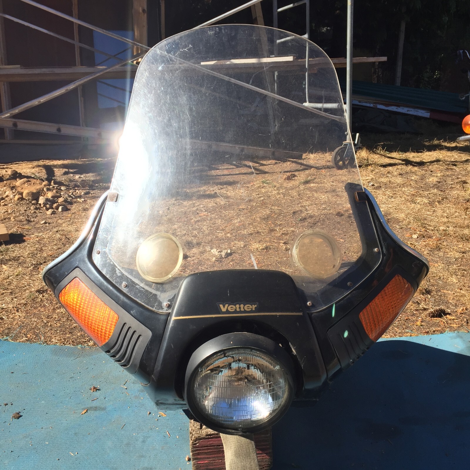 Vetter Windjammer off cb750 F Honda Universal Faring Headlight Wind ...