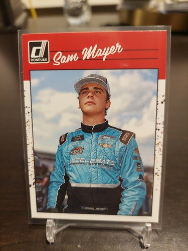2023 Donruss Racing Sam Mayer Retro Base Card And Base Card | eBay