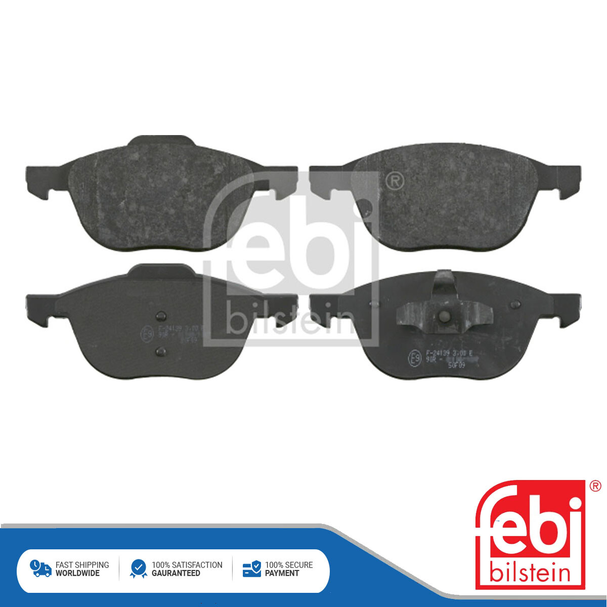 Fits Volvo V40 V50 Ford Focus C-Max Mazda 3 Kuga Brake Pads Set Front ...