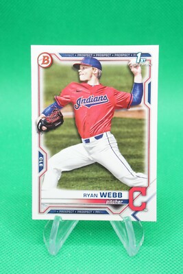 2021 Bowman Draft Base #BD-57 Ryan Webb Cleveland Indians SR1 | eBay