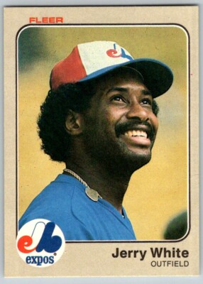 1983 FLEER JERRY WHITE MONTREAL EXPOS #300 | eBay