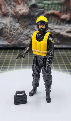 Vintage Action Force SAS Pilot Chopper Figure 1983 Original Complete ...
