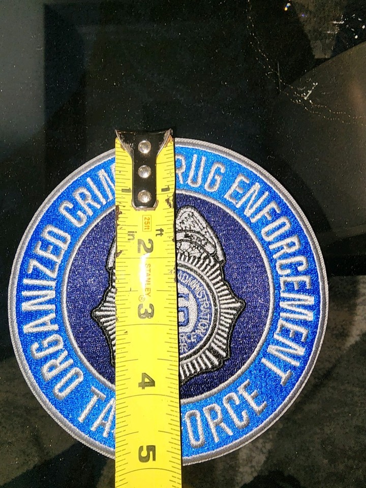 DEA Task Force Officer OCDETF Patch | eBay