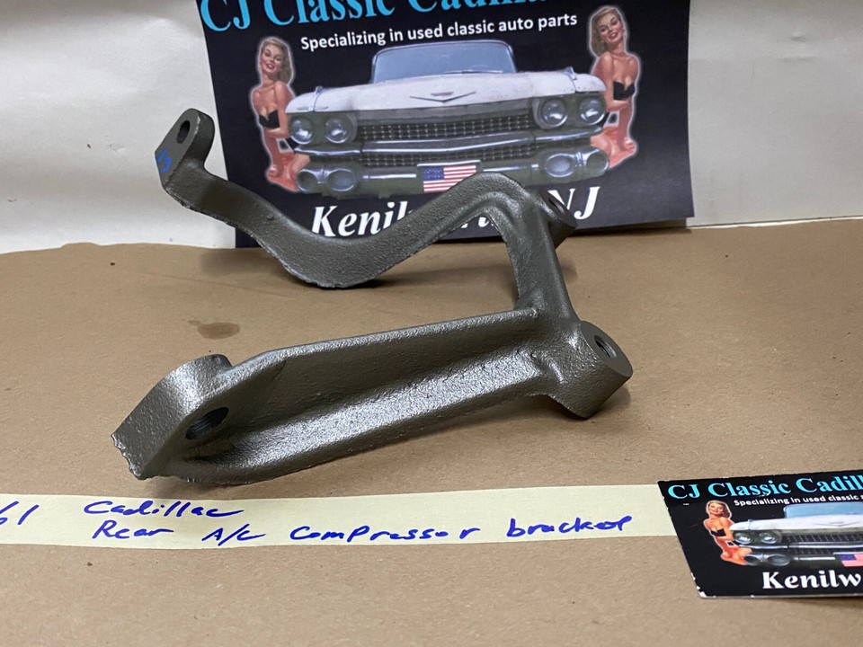 OEM 61 Cadillac REAR A/C COMPRESSOR SUPPORT BRACKET #1475980 | eBay