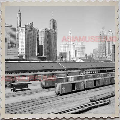 Train Downtown Chicago 1960s Grand Central Station (Chicago)
