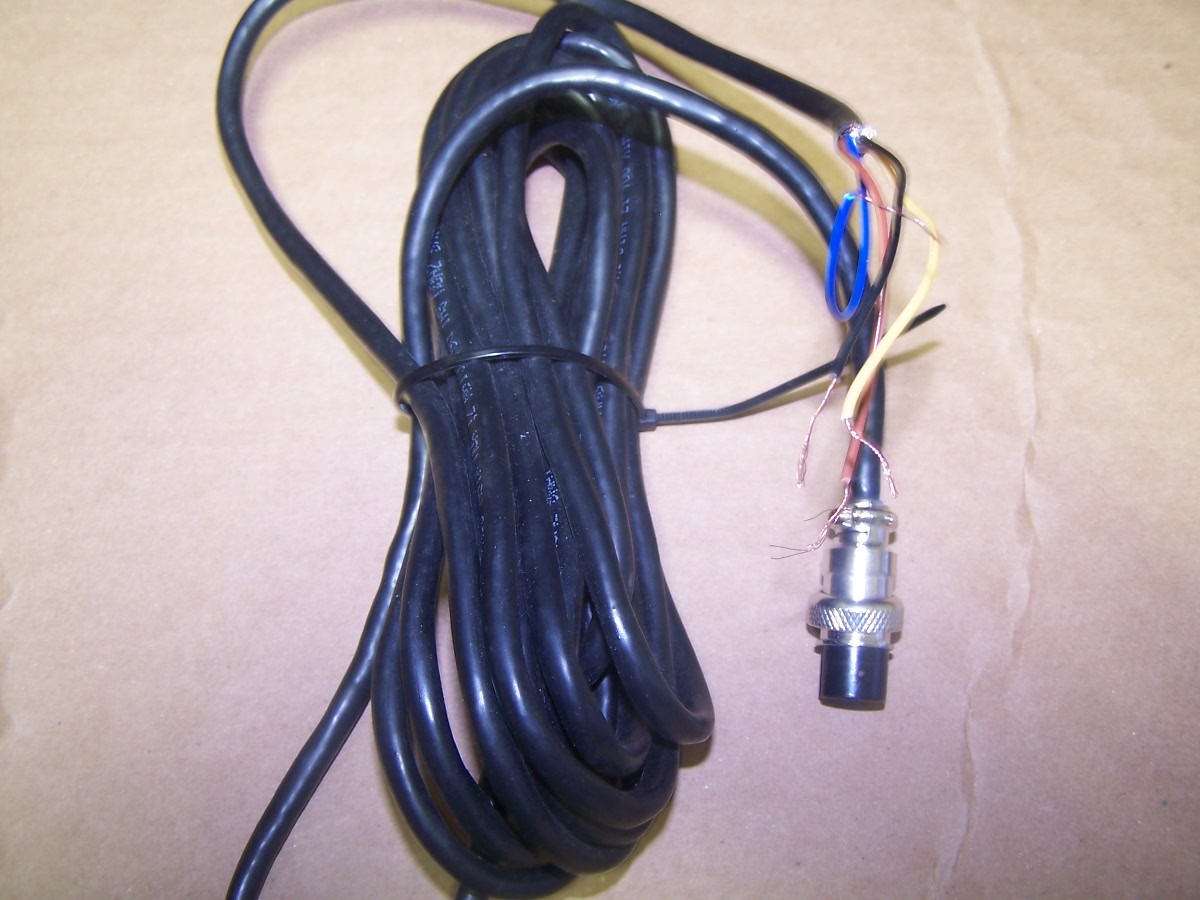 15' Cable with connector For OP-901B Optima indicator, 5 pin Connector ...