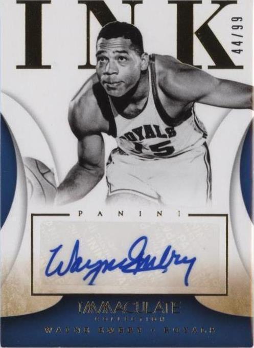 2013-14 Panini Immaculate Collection - Ink Wayne Embry #90 /99 (AU) for ...