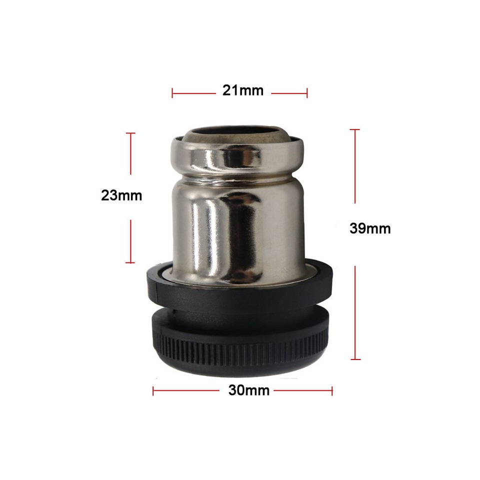 1x Car Interior Accessories Socket Cigarette Lighter Plug Replacement ...