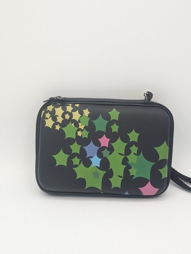 Nintendo 3DS XL DSi Lite Carry Case Black W/ Stars - Used & Cleaned | eBay