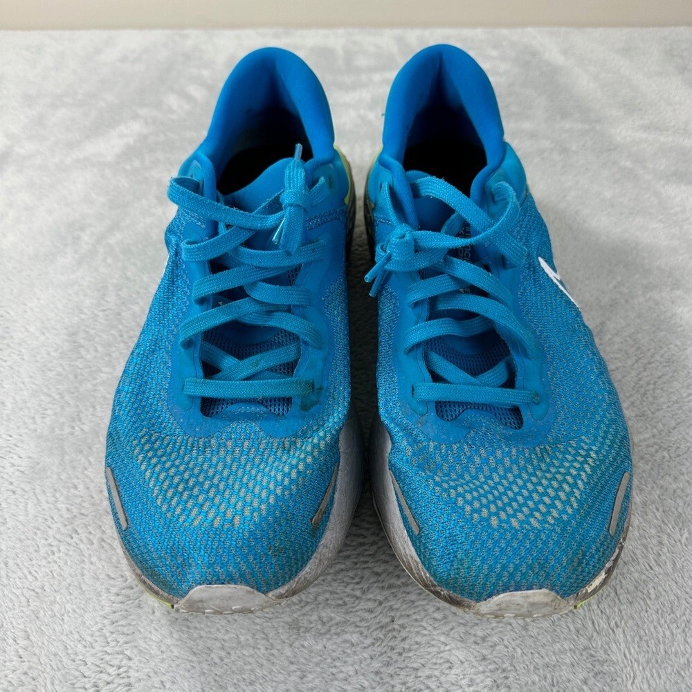 Nike ZoomX Invincible Run FK Flyknit Blue Orbit Lime Mens Sz 13 US/12 ...