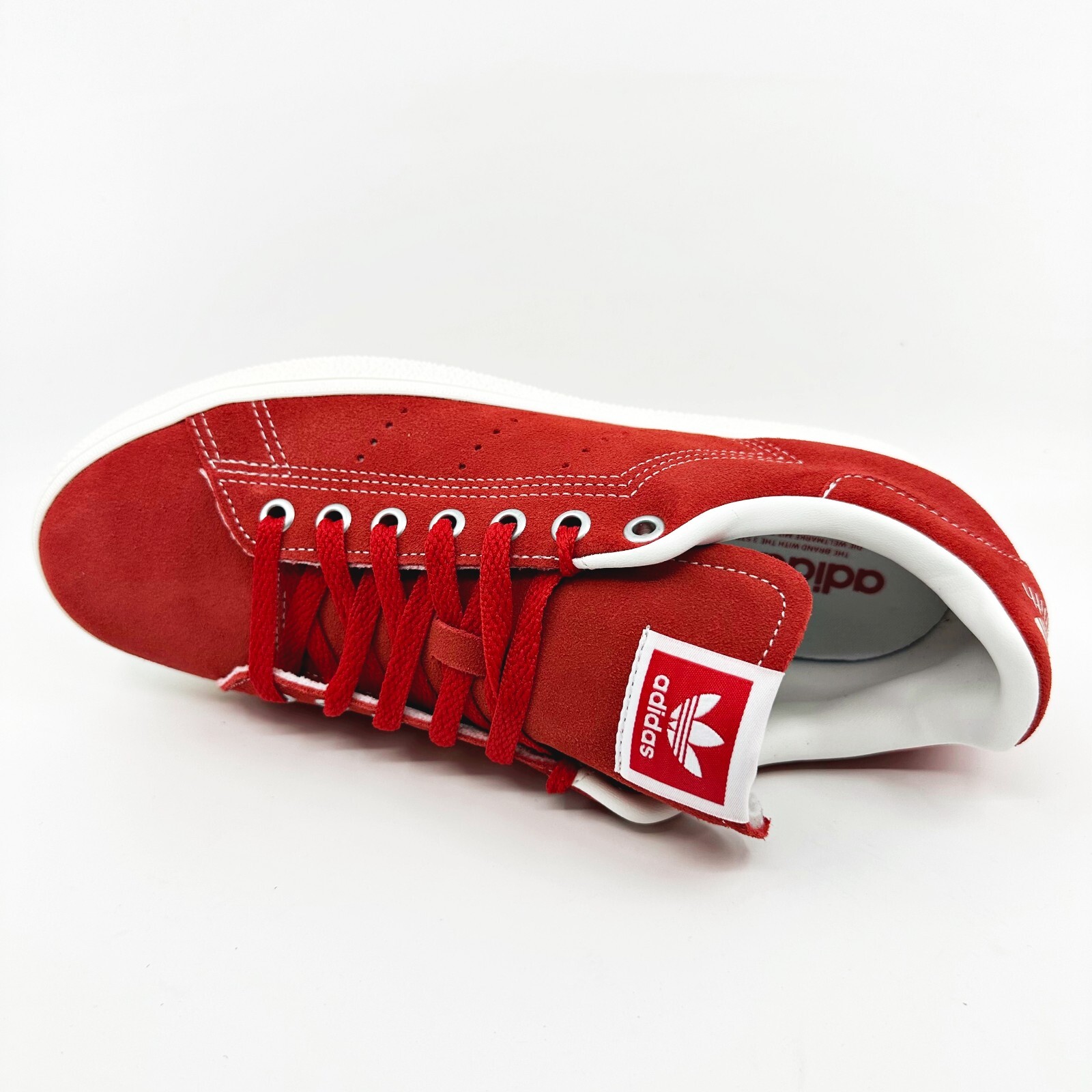 Adidas Originals Stan Smith CS Red White Mens Sneakers ID2044 | eBay