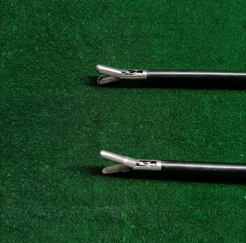 2pc Laparoscopic Straight Dissector/ Biopsy Forceps 5mm with Cable Free ...