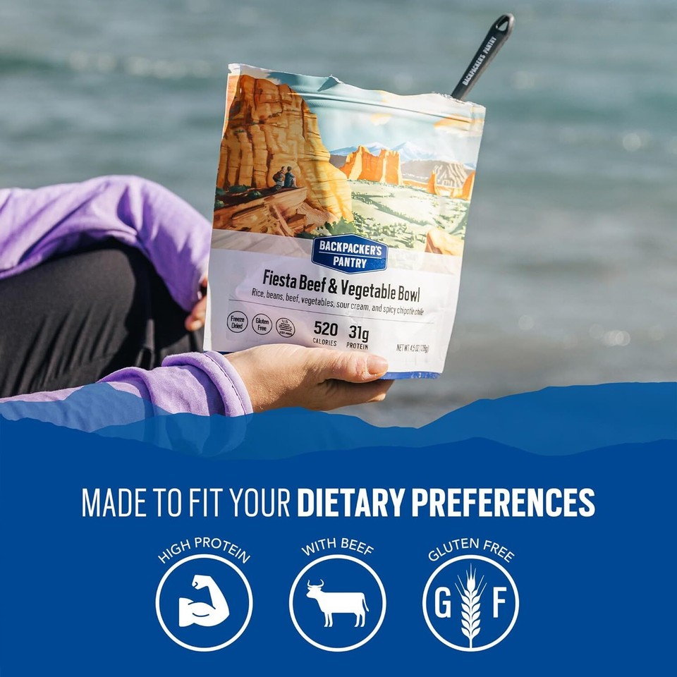 Backpacker's Pantry - Adventure Meal Freeze Dried Camping & Hiking MRE ...