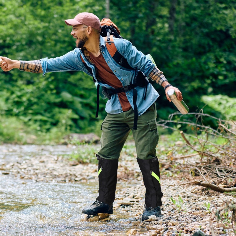 Adjustable Snake Gaiters for Men & Women, Snake Bite Protection Guards ...