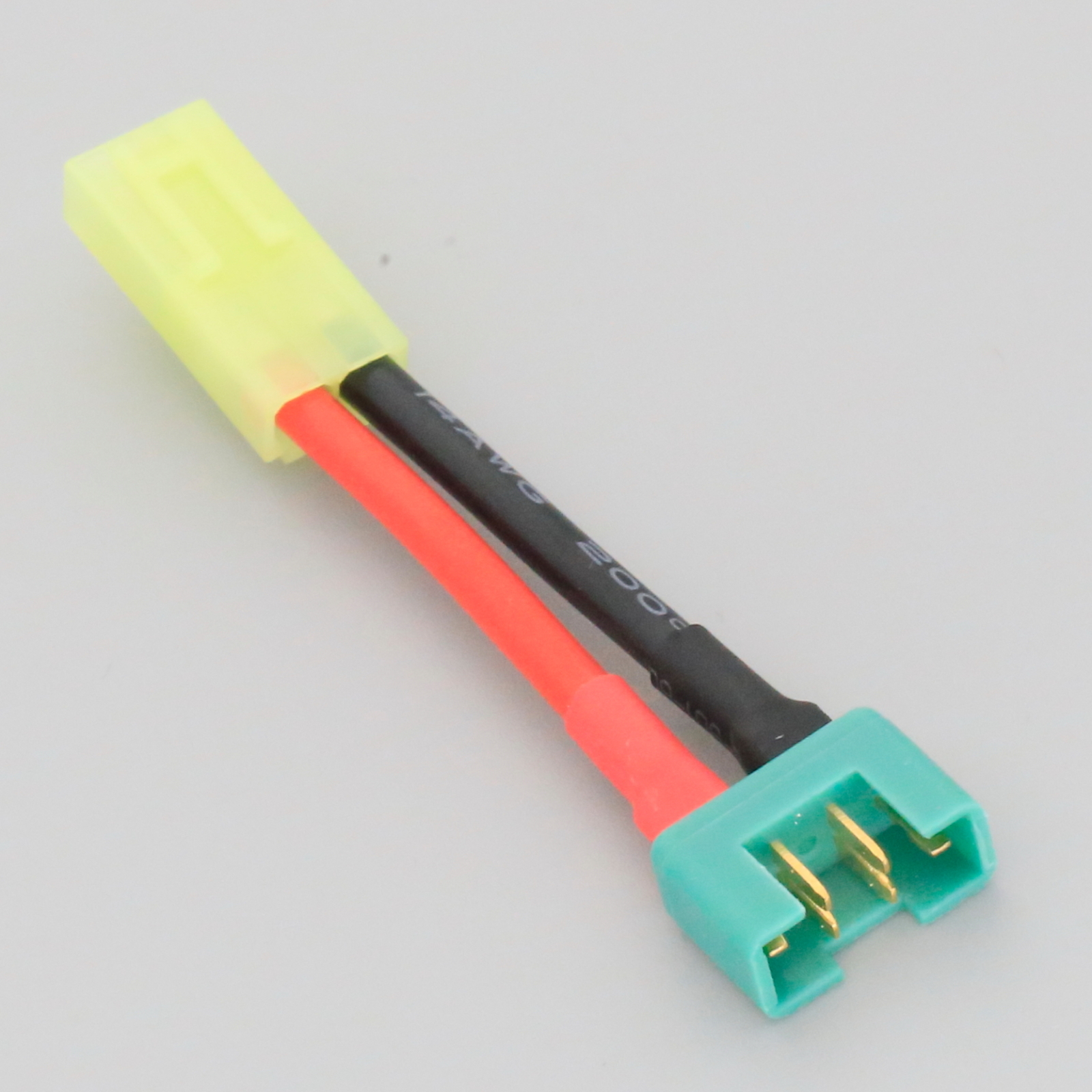 Mini Tamiya Female Jack to MPX Multiplex Male Plug cable 14AWG 5CM wire ...