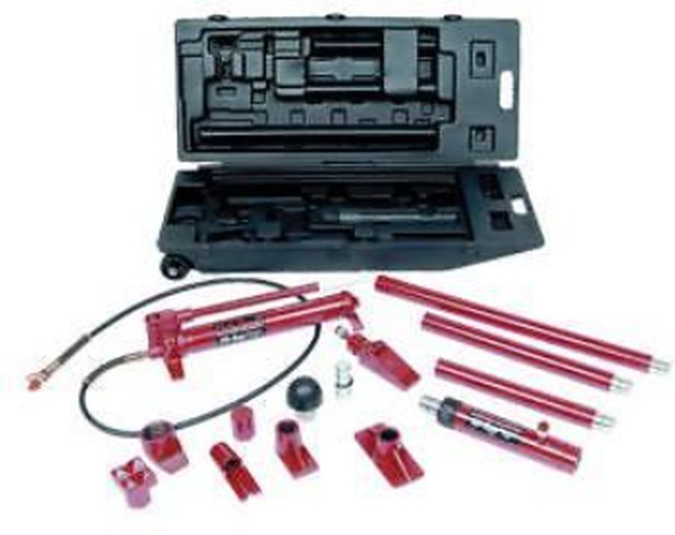 Blackhawk Black Hawk Porto Power B65115 10 Tons,Red, Auto Repair,Ram ...